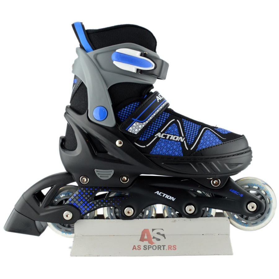 ACTION Roleri za Decu PW-153-BLU-BLK | As Sport Shop Prodaja