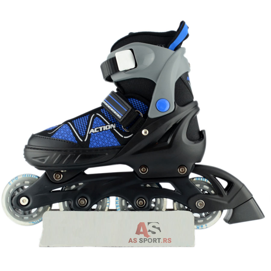 ACTION Roleri za Decu PW-153-BLU-BLK | As Sport Shop Prodaja