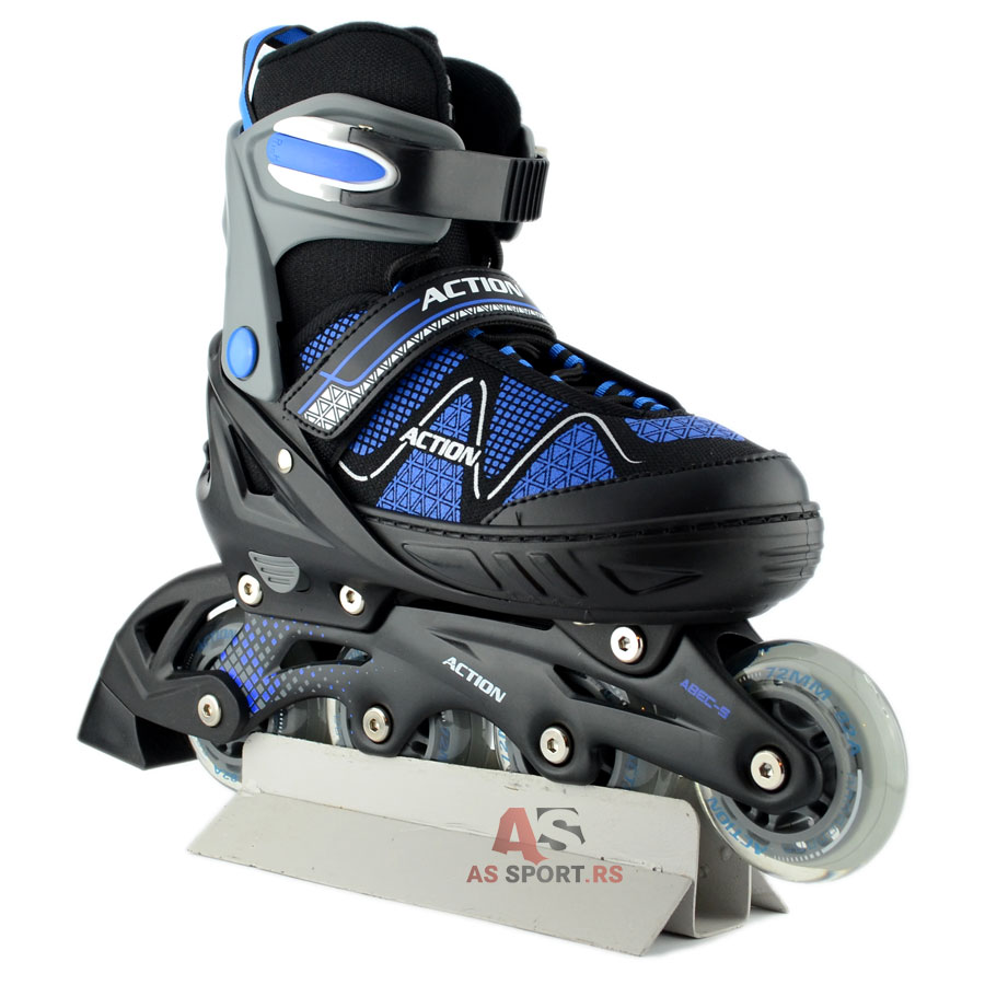 ACTION Roleri za Decu PW-153-BLU-BLK | As Sport Shop Prodaja